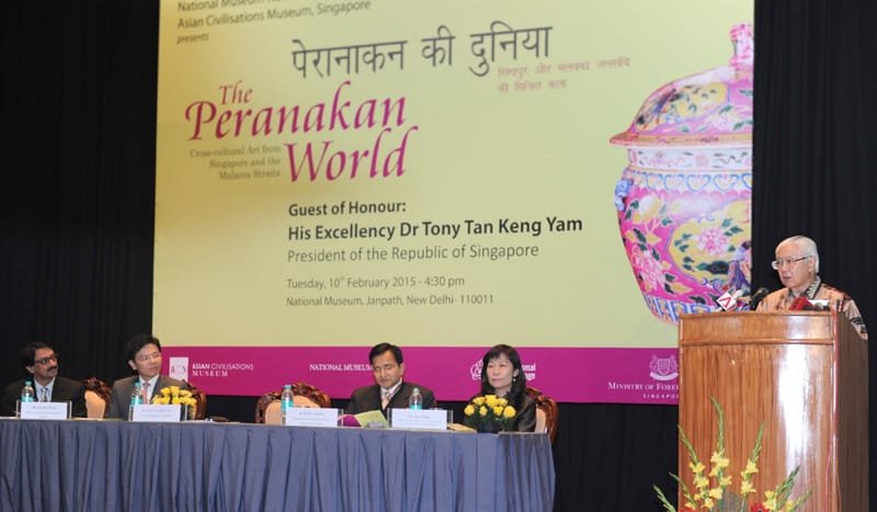 The President of the Republic of Singapore, Dr. Tony Tan Keng Yam and ...